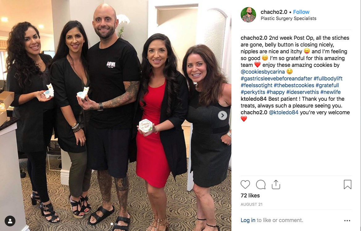 Chef Sergio Valencia's Body Lift Transformation - Poulos, Stanley ...